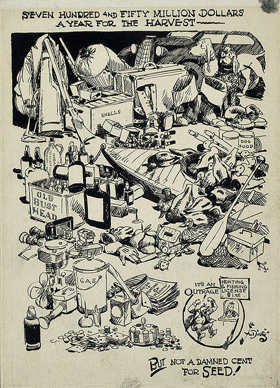 View high resolution images of works by Jay Norwood "Ding" Darling when ...